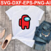 Among Us SVG PNG EPS DXF AI Silhouette Cricut craft file - Arts Vector