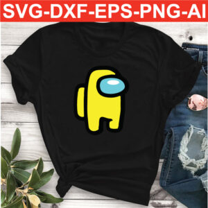 Among Us SVG PNG EPS DXF AI Silhouette Cricut craft file - Arts Vector