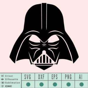 Darth vader SVG EPS DXF PNG AI Instant Download