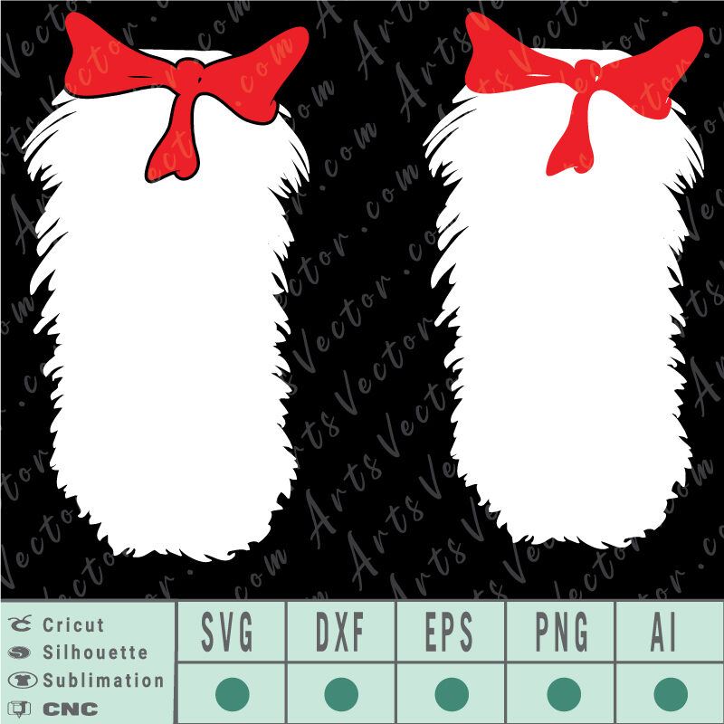 Dr Seuss SVG PNG EPS DXF AI Vector Arts Collection Arts Vector