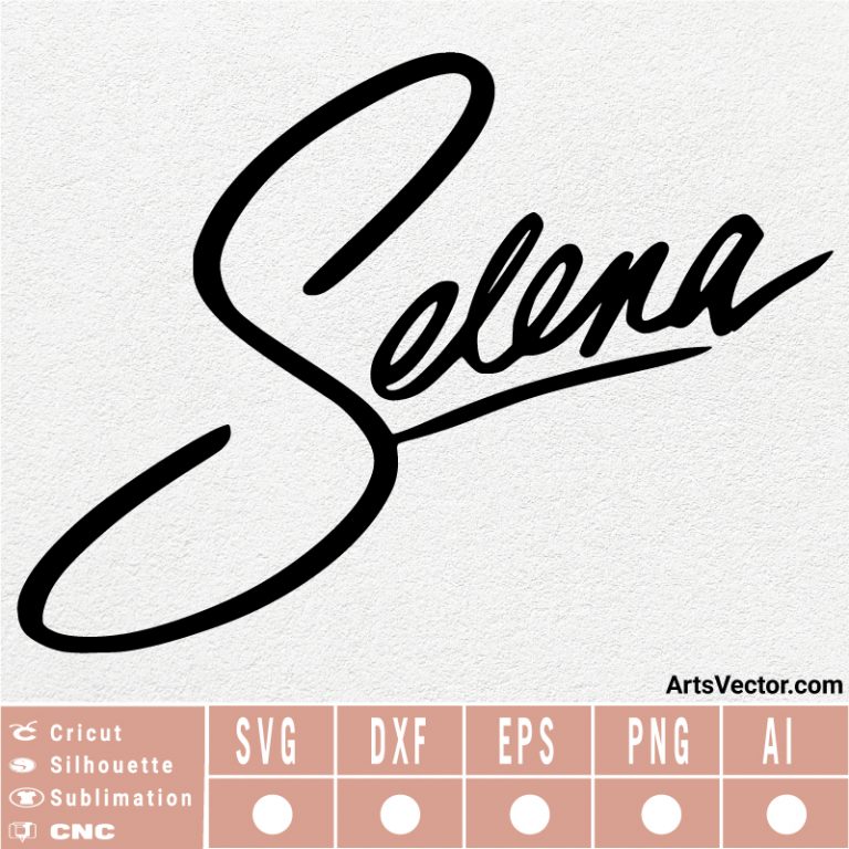 Selena svg bundle svg eps dxf png ai instant download
