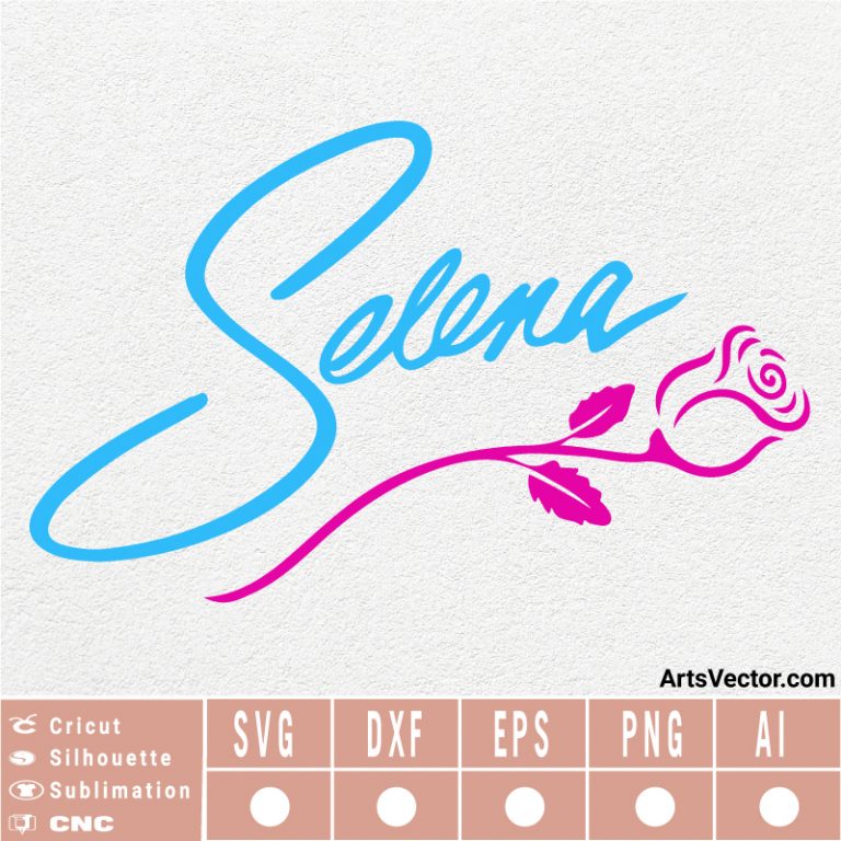 Selena svg bundle svg eps dxf png ai instant download