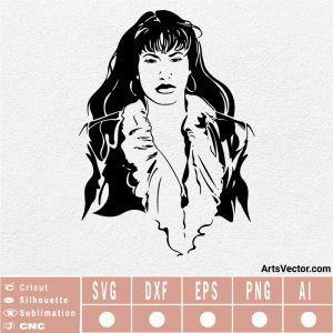Selena svg bundle svg eps dxf png ai instant download