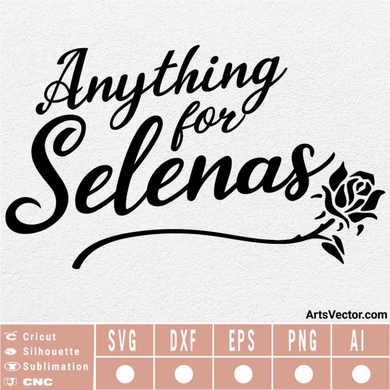 Selena svg bundle svg eps dxf png ai instant download