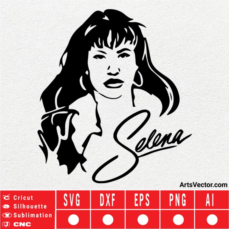 Selena svg bundle svg eps dxf png ai instant download