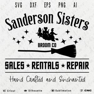 Sanderson Sisters Hocus Pocus Halloween SVG PNG EPS DXF AI Halloween ...