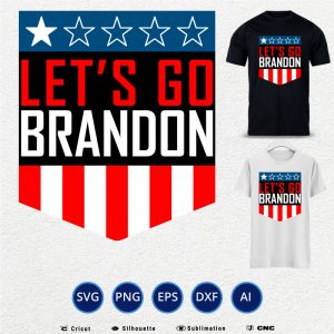 Let's go Brandon Badge SVG PNG EPS DXF AI - Arts Vector