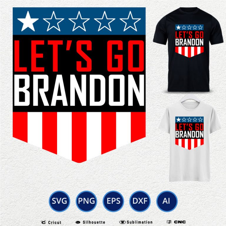 Let's go Brandon Badge SVG PNG EPS DXF AI - Arts Vector