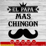 El papa mas chingon Bundle 08 SVG PNG EPS DXF AI - Arts Vector