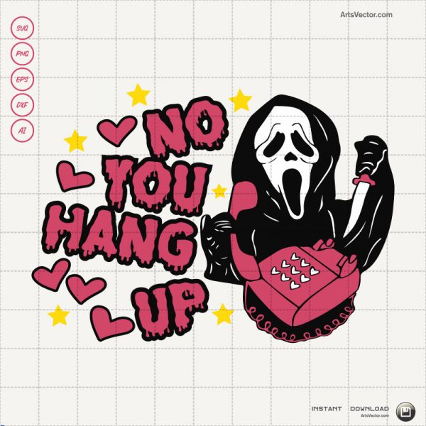 scream no you hang up first svg SVG PNG EPS DXF AI Vector Arts ...