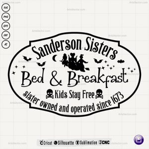 Halloween Sanderson Sisters Bundle 13 SVG PNG EPS DXF AI - Arts Vector