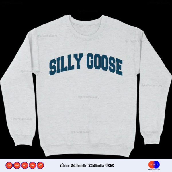 Silly goose university logo SVG PNG EPS DXF AI - Arts Vector