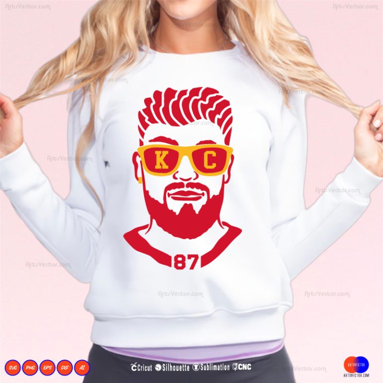 Kansas Travis Kelce SVG PNG EPS DXF AI - Arts Vector