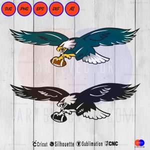Philadelphia Eagles Eagle Mascot SVG PNG EPS DXF AI - Arts Vector
