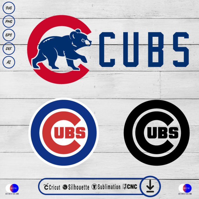 Cubs baseball SVG PNG EPS DXF AI - Arts Vector