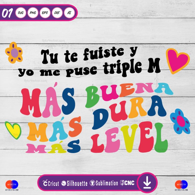 Karol G manana sera bonito Bundle SVG PNG EPS DXF AI - Arts Vector