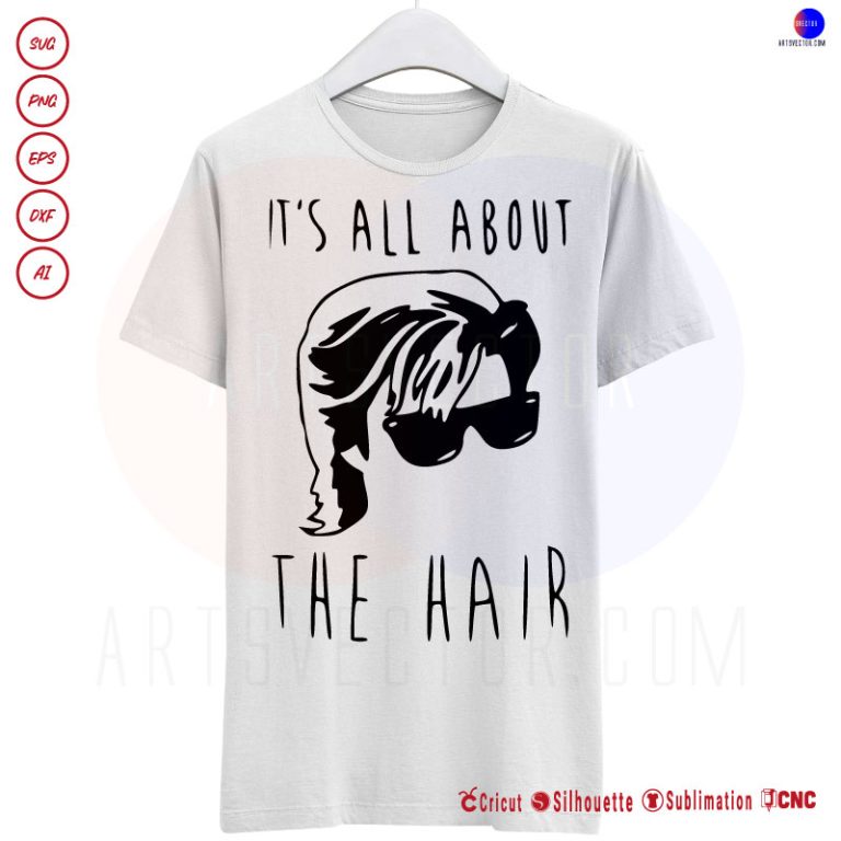 Stranger things steve hair SVG PNG EPS DXF AI - Arts Vector