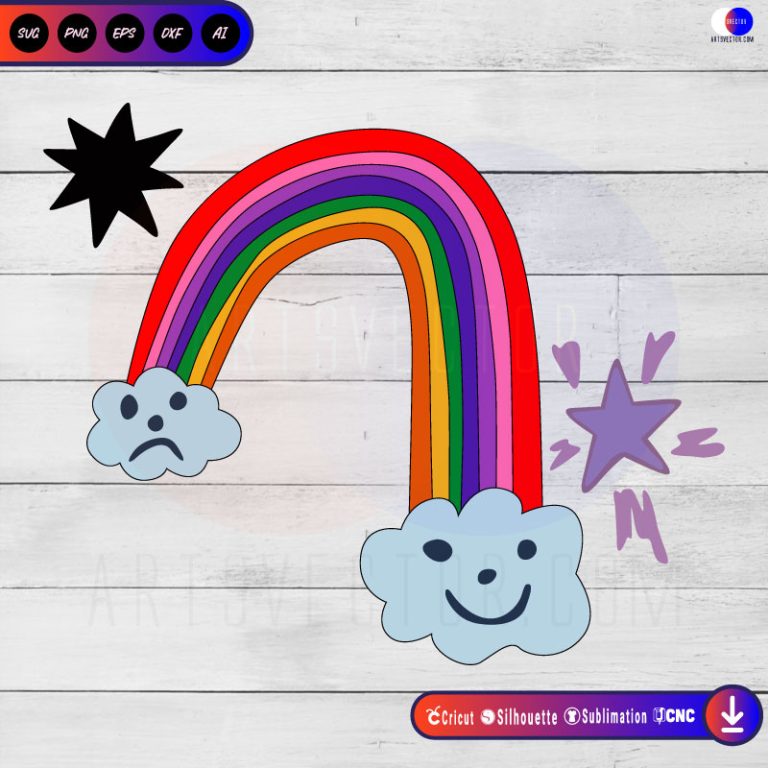 Arcoiris Karol G SVG PNG SVG PNG EPS DXF AI Vector Arts Collection Arts ...