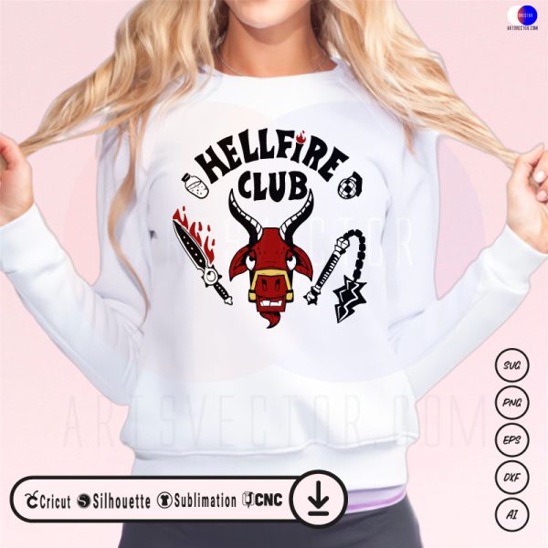 09 Hellfire club Bundle SVG PNG EPS DXF AI - Arts Vector