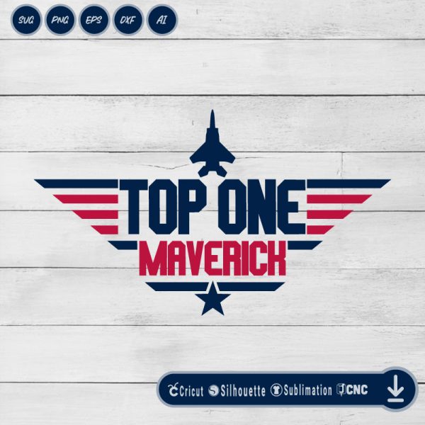 Top Gun Maverick SVG PNG EPS DXF AI - Arts Vector