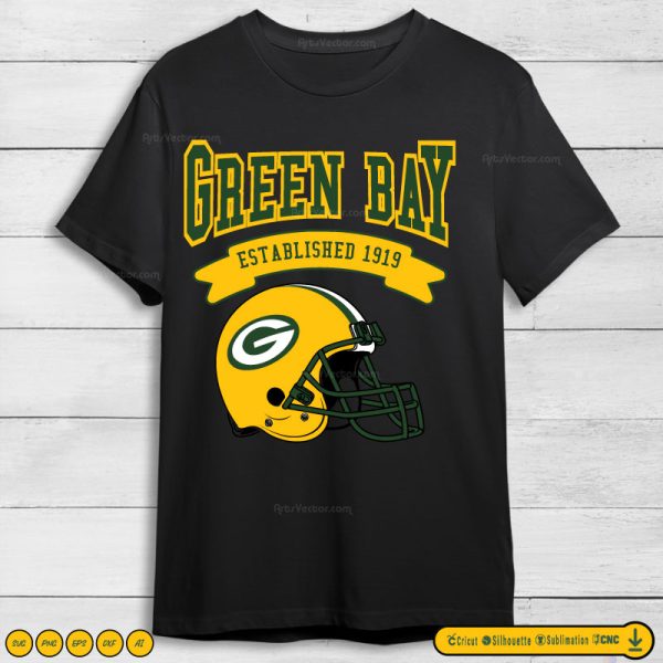 Green Bay SVG PNG EPS DXF AI Vector - Arts Vector