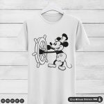 Steamboat willie SVG PNG EPS DXF AI Vector - Arts Vector
