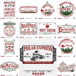 Polar Express Bundle SVG PNG EPS DXF AI Vector - Arts Vector